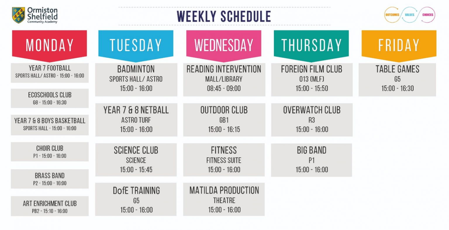 Ormiston Shelfield Community Academy - Enrichment